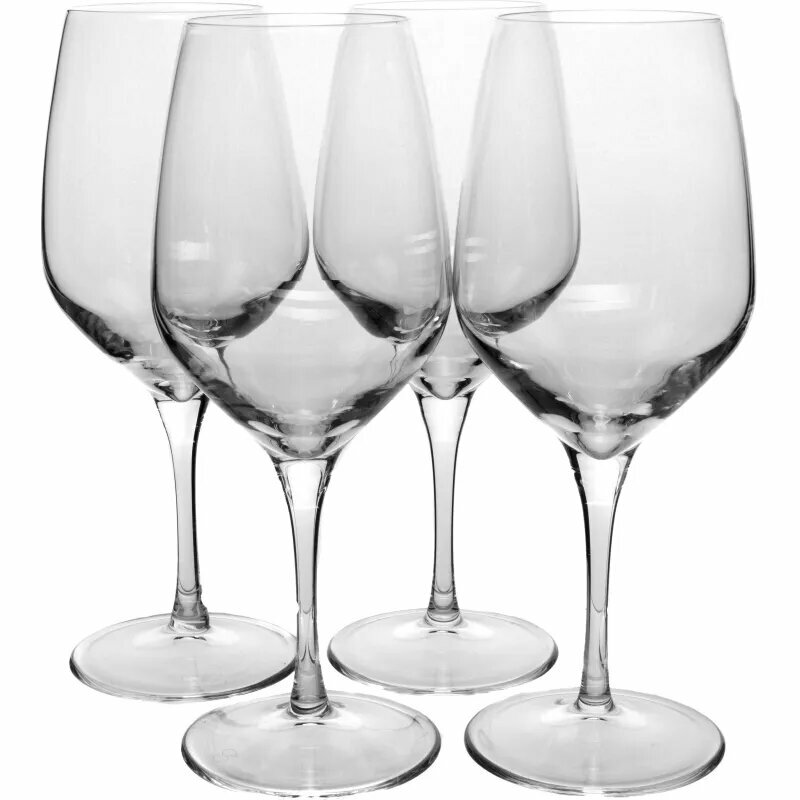 Набор бокалов напа 470 мл, 4 шт, утонченная кромка, 2351232