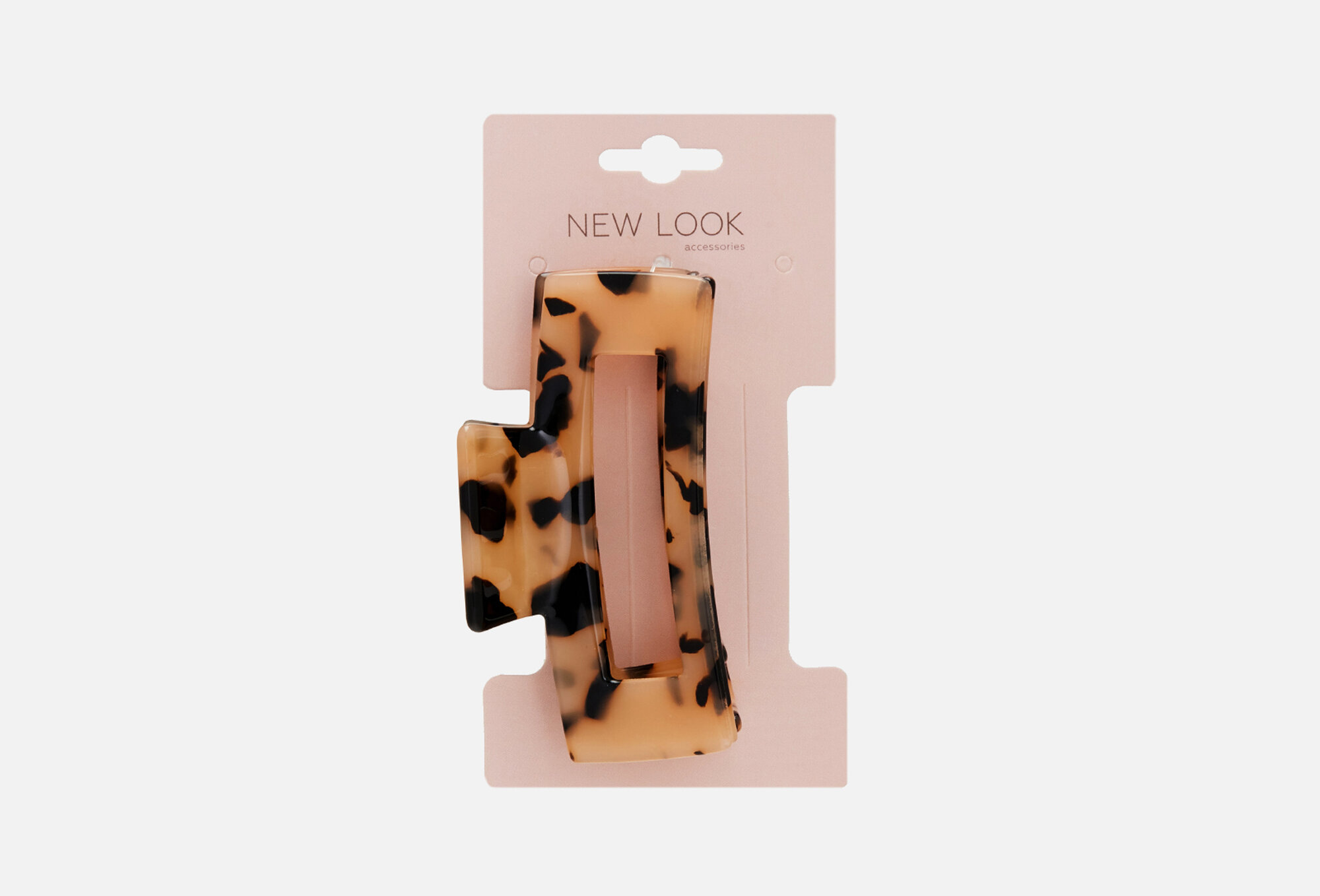Краб для волос NEW LOOK 1094 Бежево-черный