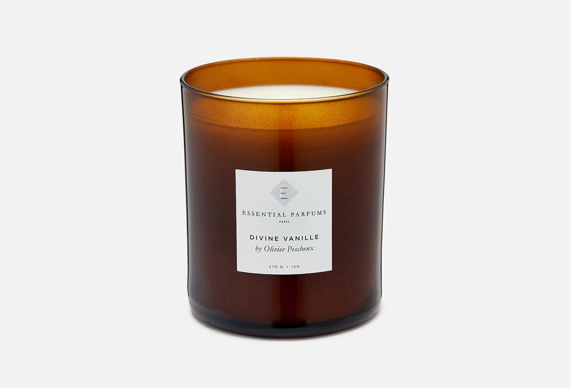 Свеча ароматическая ESSENTIAL PARFUMS PARIS DIVINE VANILLE by Olivier Pescheux 270 г