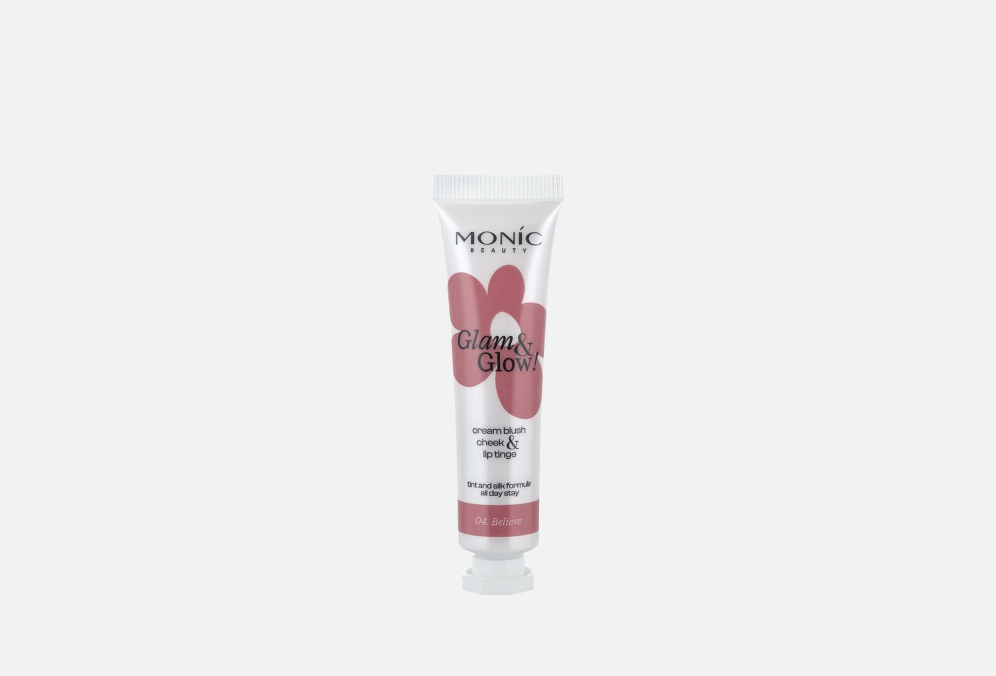 Румяна кремовые MONIC BEAUTY Cream Blush Cheek&Lip Tinge 13 мл 04, Believe