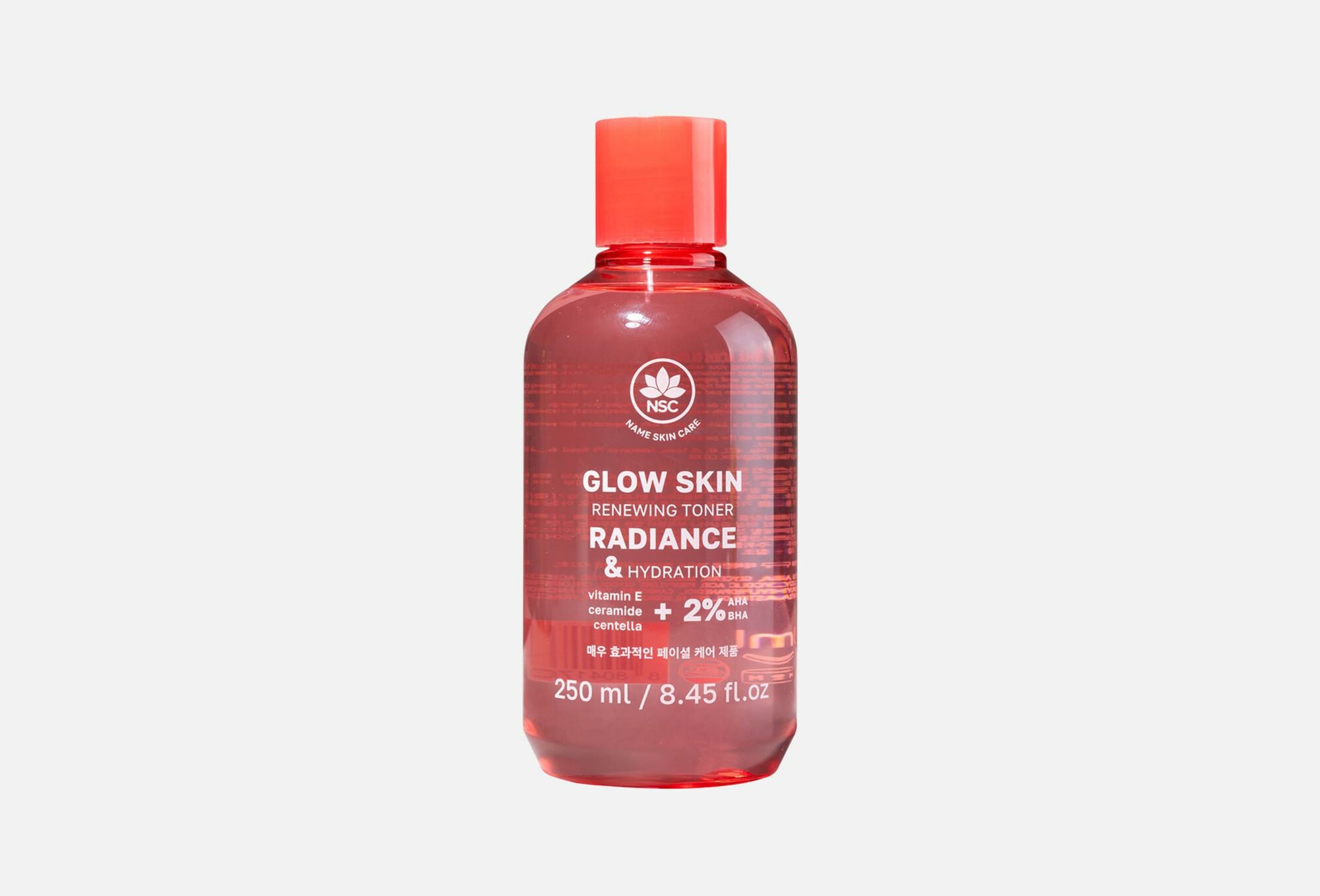 Тонер для сияния кожи лица NAME SKIN CARE AHA&BHA кислоты 250 мл