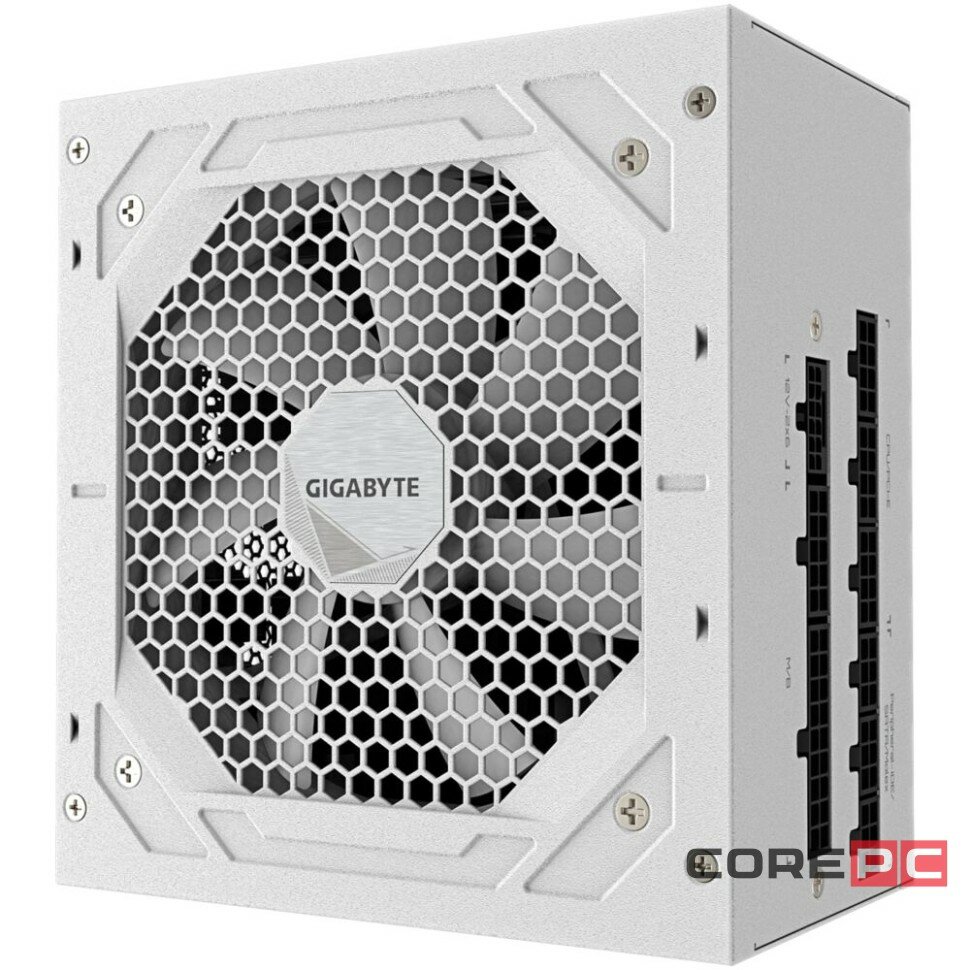 Блок питания Gigabyte 750W GP-UD750GM PG5 V2 ICE, ATX, 750 Вт, белый, 80 PLUS Gold