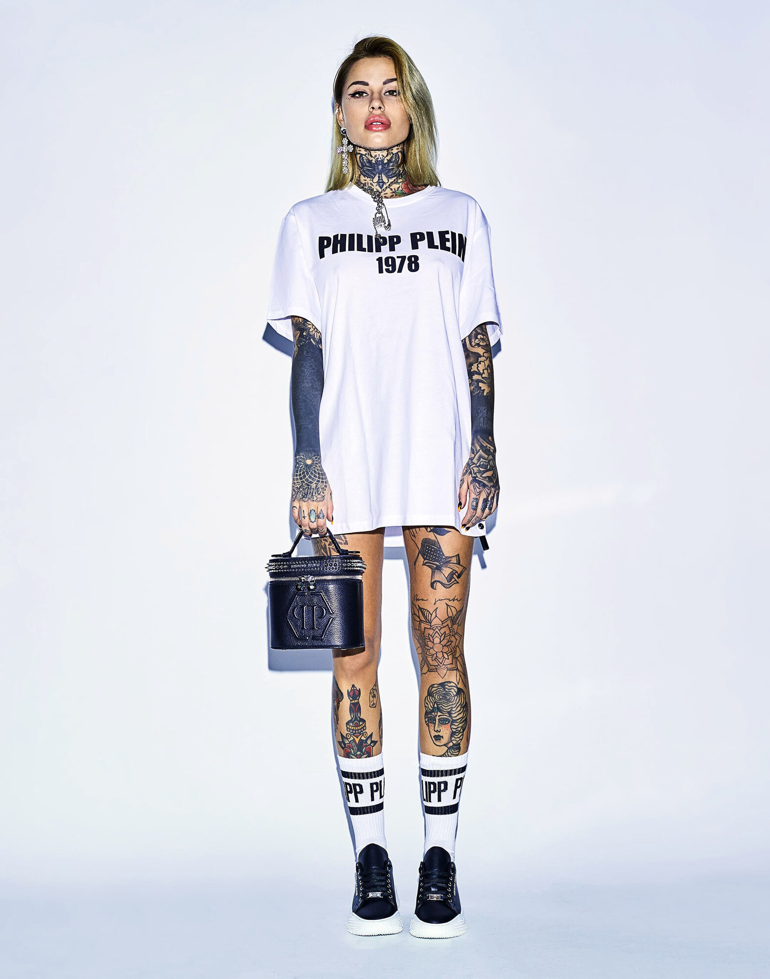 Футболка спортивная PHILIPP PLEIN, размер 48, белый — фото 1