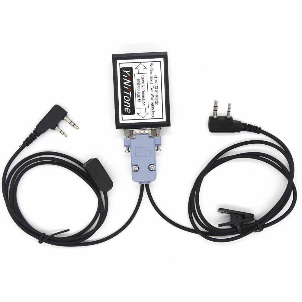 Релейная Коробка K-Типа Для Рации Baofeng Двухсторонний Релейный Ретранслятор Со Сменным Разъемом Радио Com-Порта