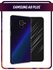 Чехол на Samsung Galaxy A8 + / Самсунг Галакси А8 Плюс 2018 с принтом "Синий кар...