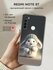 Чехол на Xiaomi Redmi Note 8T / Сяоми Редми Нот 8Т с принтом "Белый крольчонок в...