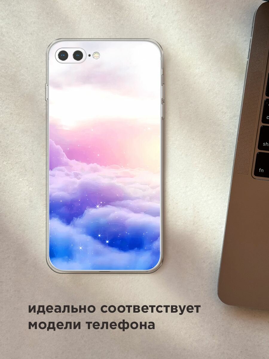 Чехол на Apple iPhone 7 Plus / Айфон 7 Плюс с принтом "Небеса" — фото 1