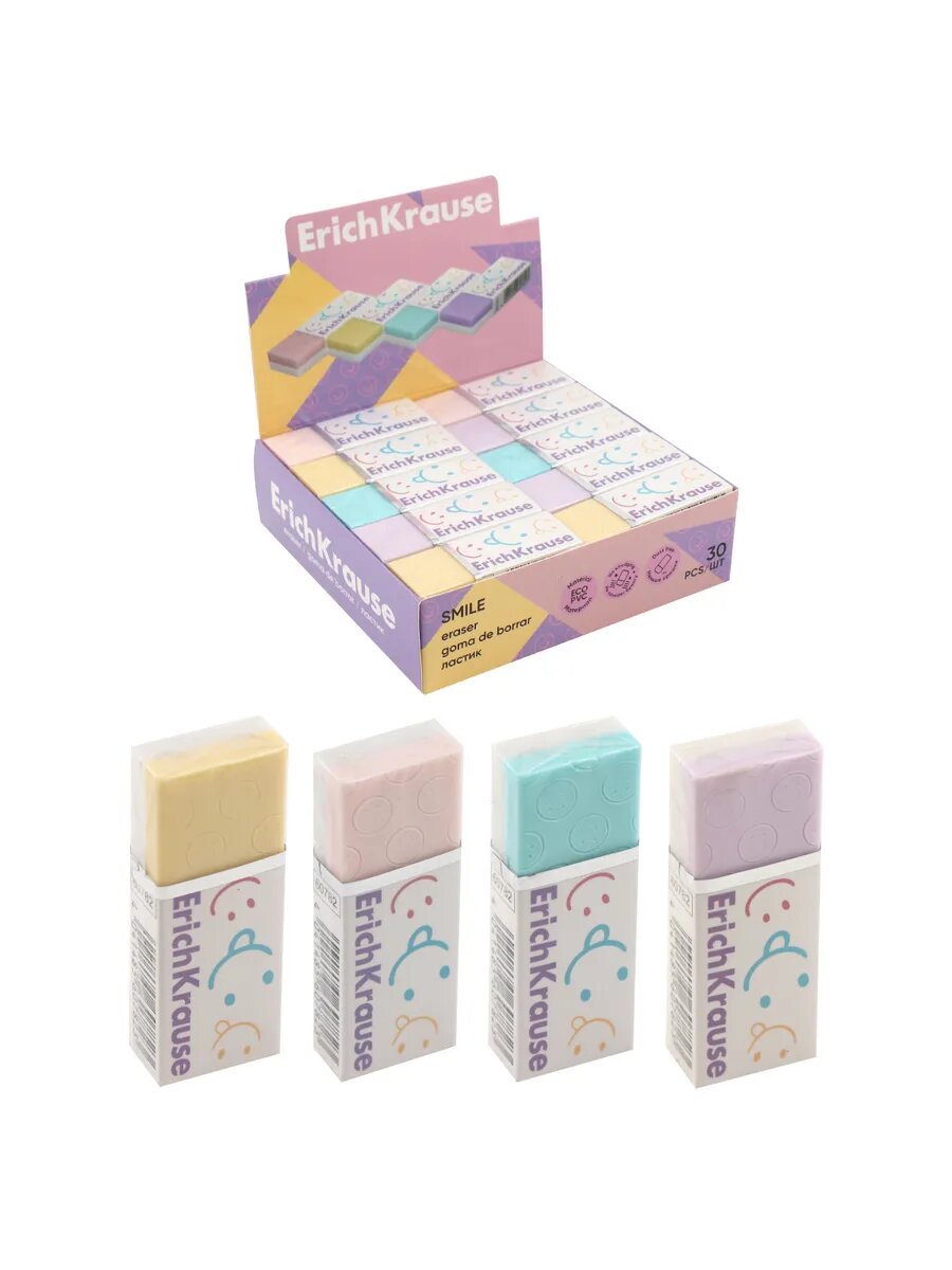 Ластик школьный 1 шт