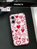 Чехол на Apple iPhone 16 / Айфон 16 с принтом "Разные сердечки"