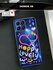 Чехол на Honor X8 / Хуавей X8 с принтом "Happy lovely", прозрачный