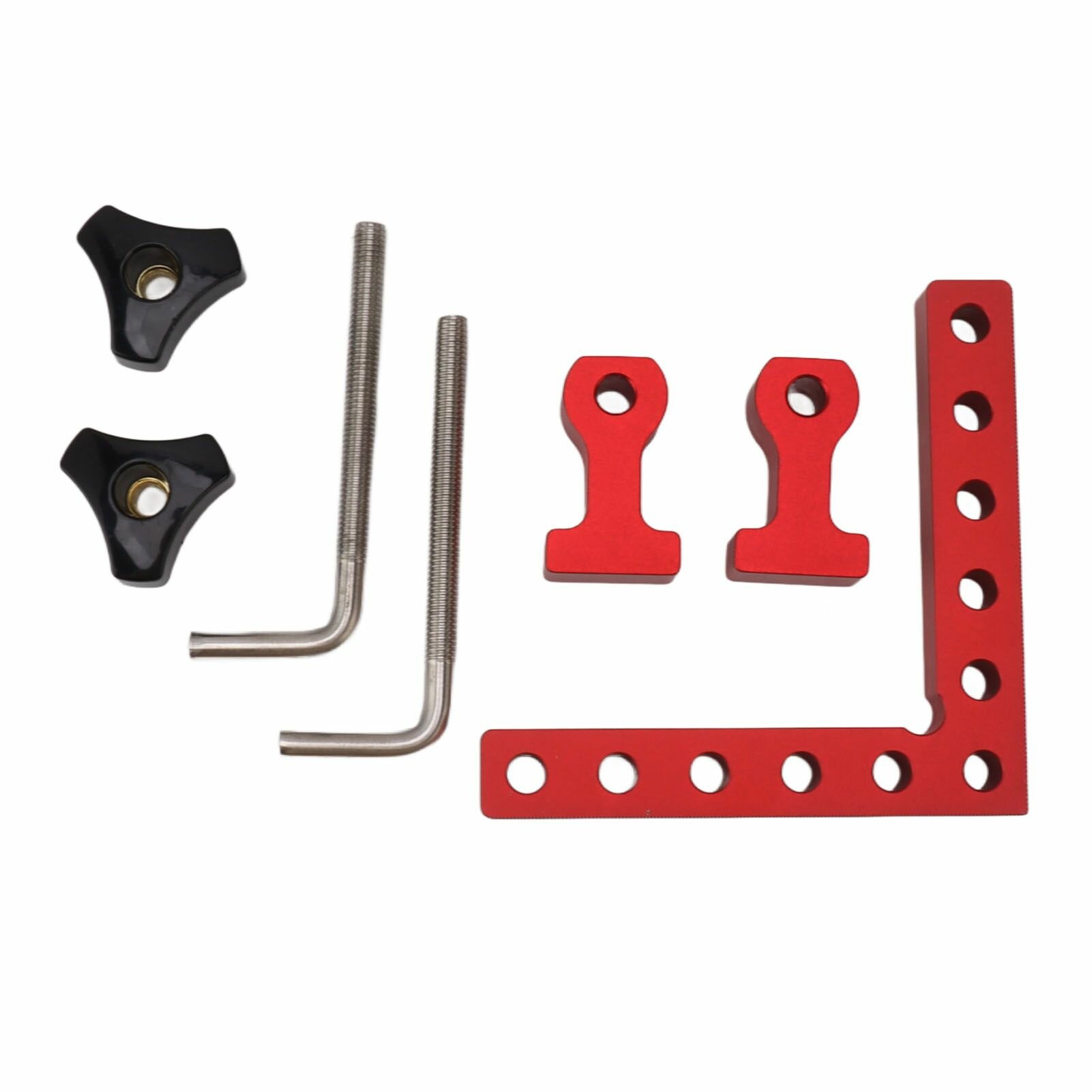 Квадраты для позиционирования под углом 90 градусов, алюминиевый сплав, деревообработка, угловой зажим, квадратный инструмент для фоторамок, ящиков, шкафов, тип 2