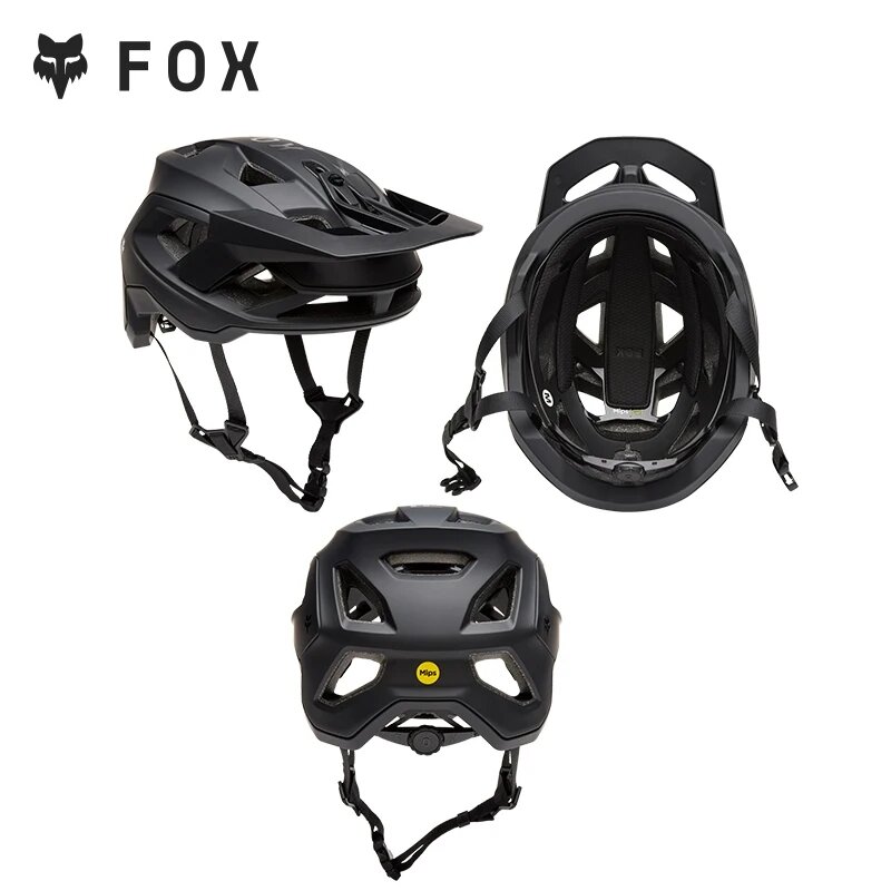 FOX Speedframe 2 Pro & RS шлем для горного велосипеда Черный, L, Pure Black
