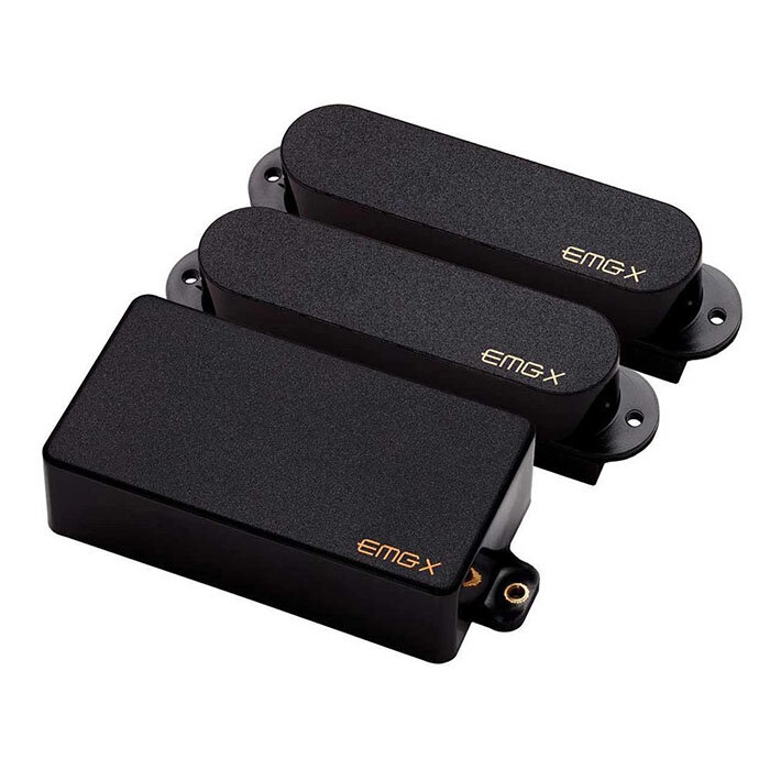 EMG SAX/SAX/89X Black Комплект звукоснимателей