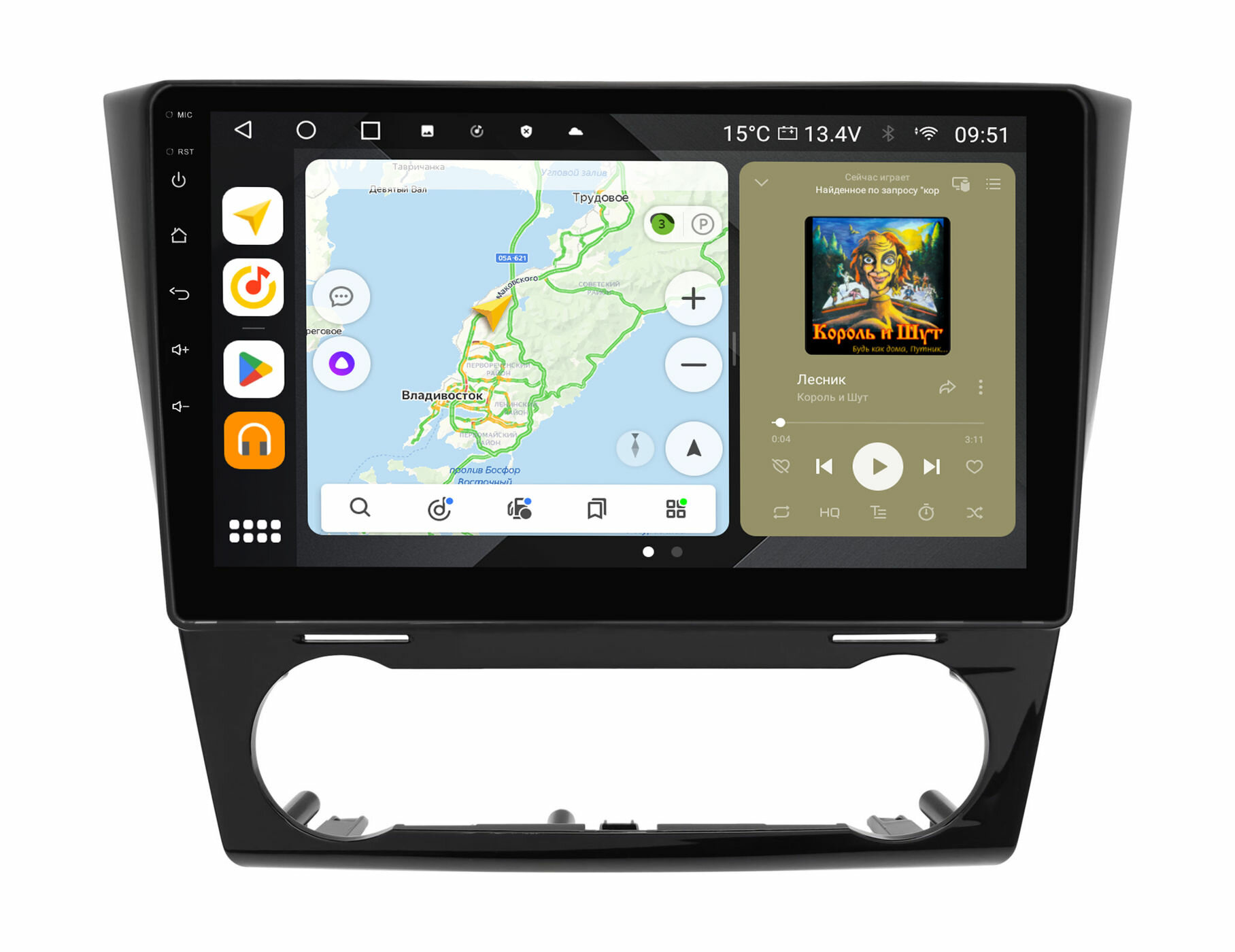 Магнитола Subaru Levorg 2017 - 2020, Impreza WRX 2017 - 2021 / 9 дюймов, 4/64GB, 8 ядер, DSP, 4G, Android 10 / Wide Media