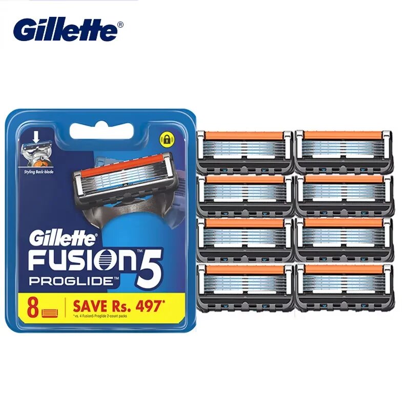Бритва Gillette Fusion Proglide 5-слойное лезвие Set F