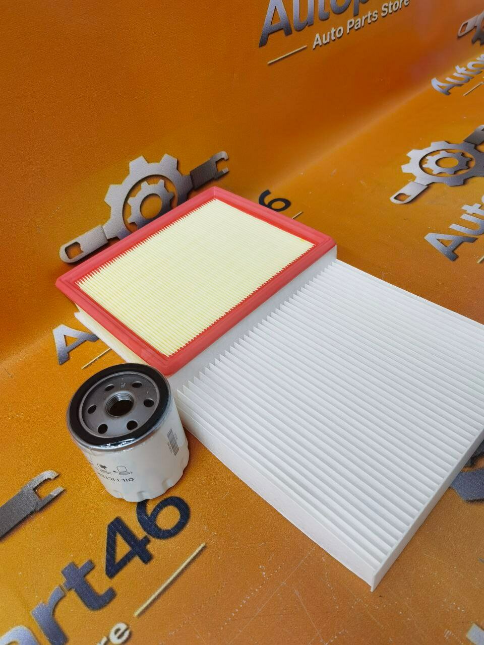 Комплект оригинальных фильтров для ТО (масляный, воздушный, салонный) Хавал Haval F7, F7x 1.5