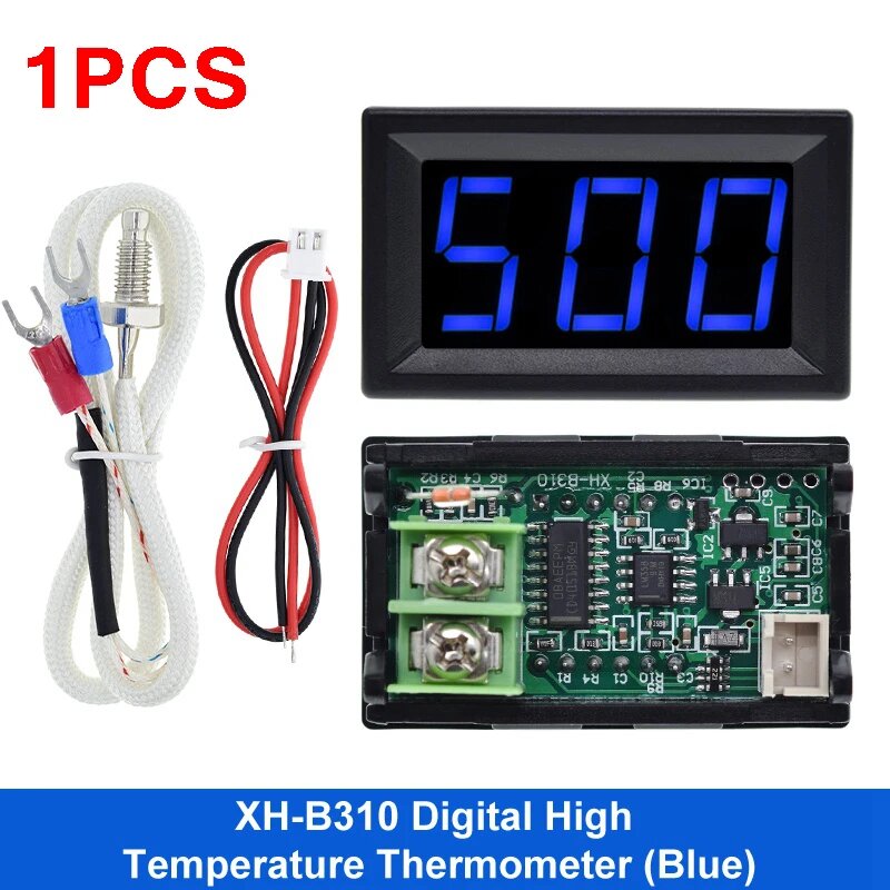 Цифровой термометр XH-B310, 1PCS BLUE, -30~800°C