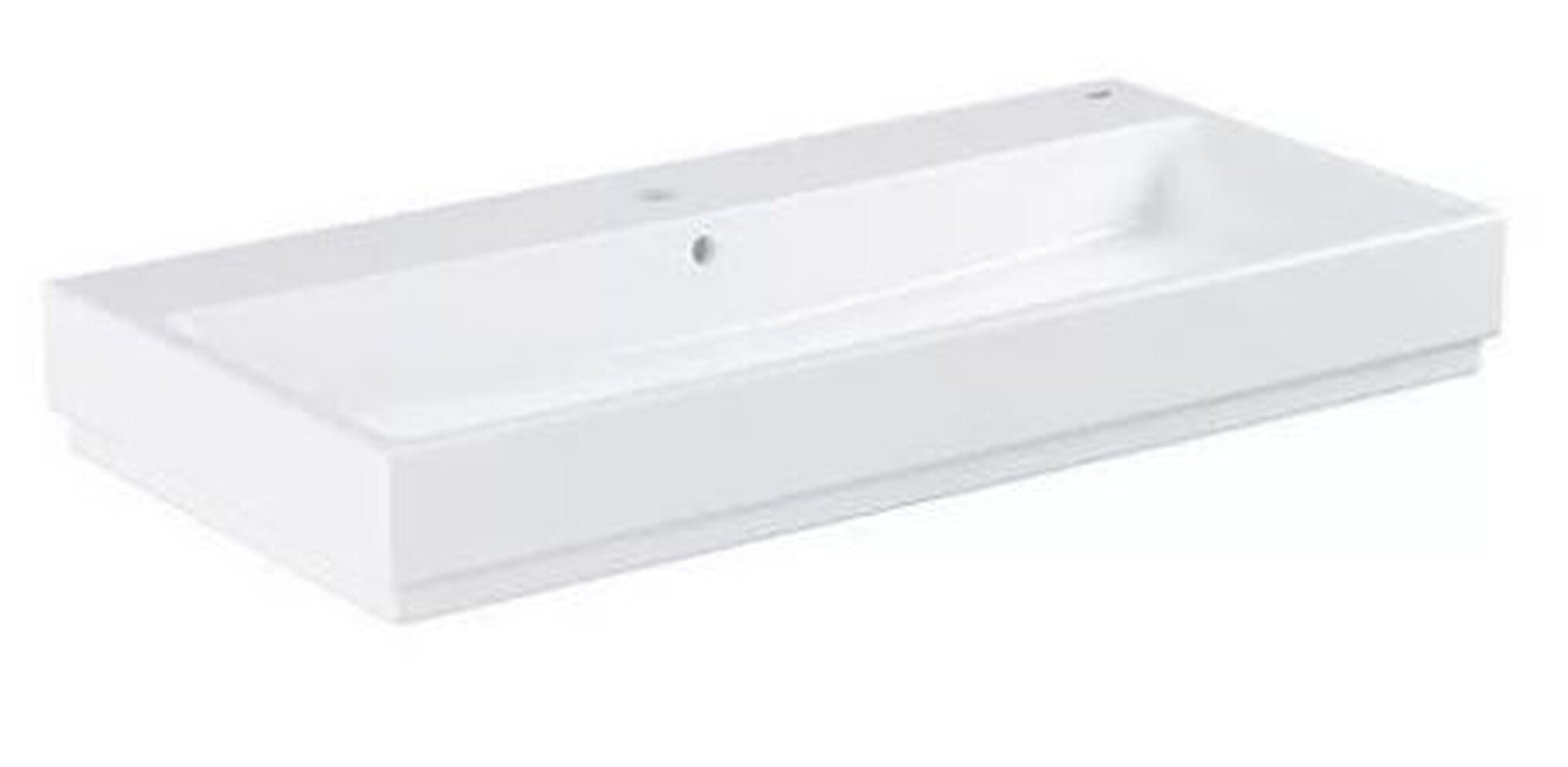 Раковина подвесная Grohe Cube Ceramic 3938600H, фаянс, белая, 1010x490мм