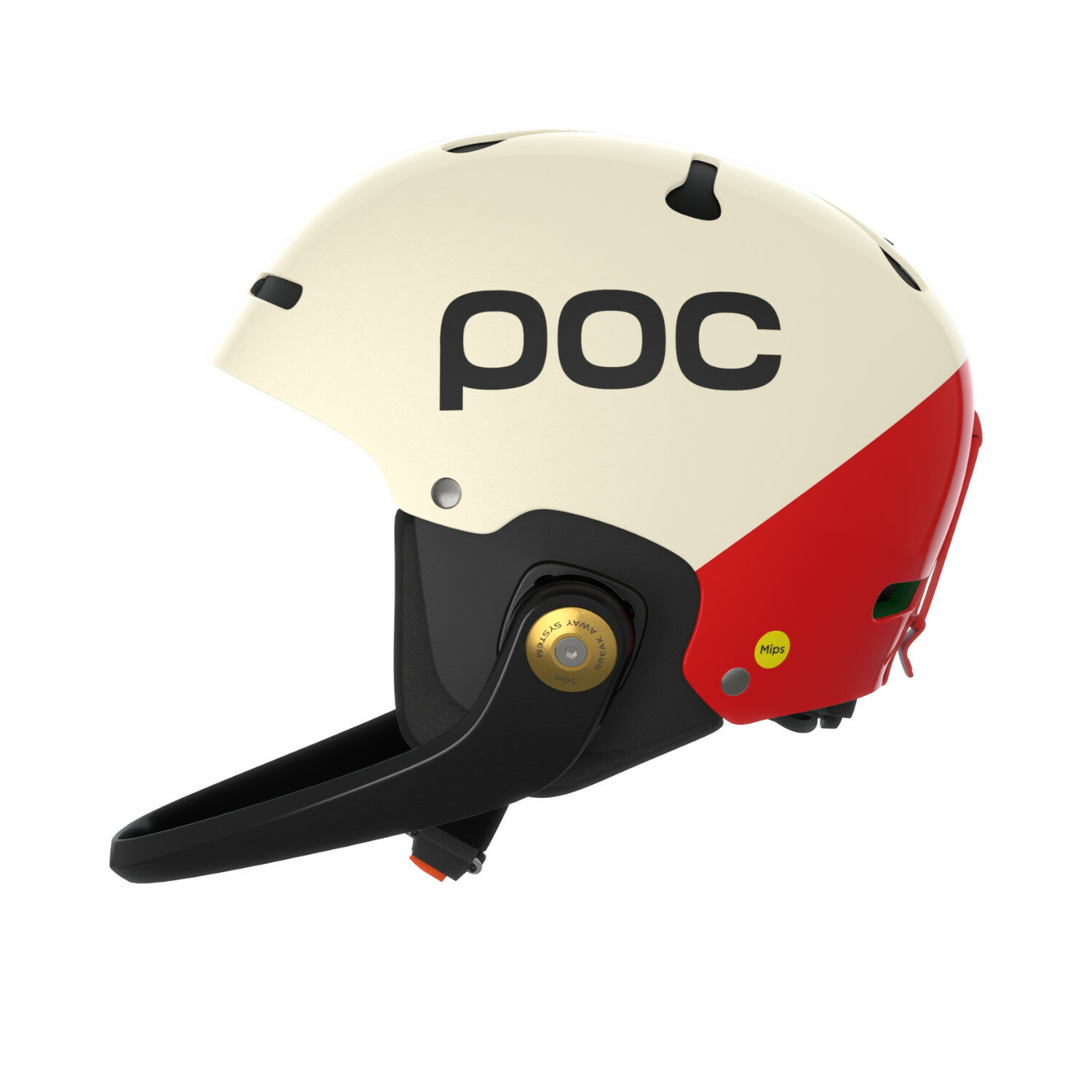 Шлем POC Artic SL Mips Rouge/Blanc (US: XS-S)
