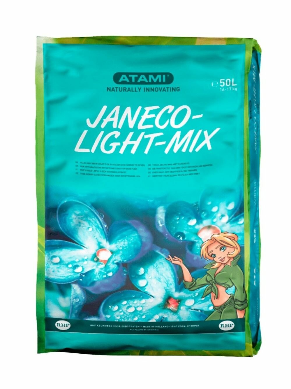 Субстрат органический почвенный Atami Janeco Lightmix 50 литров