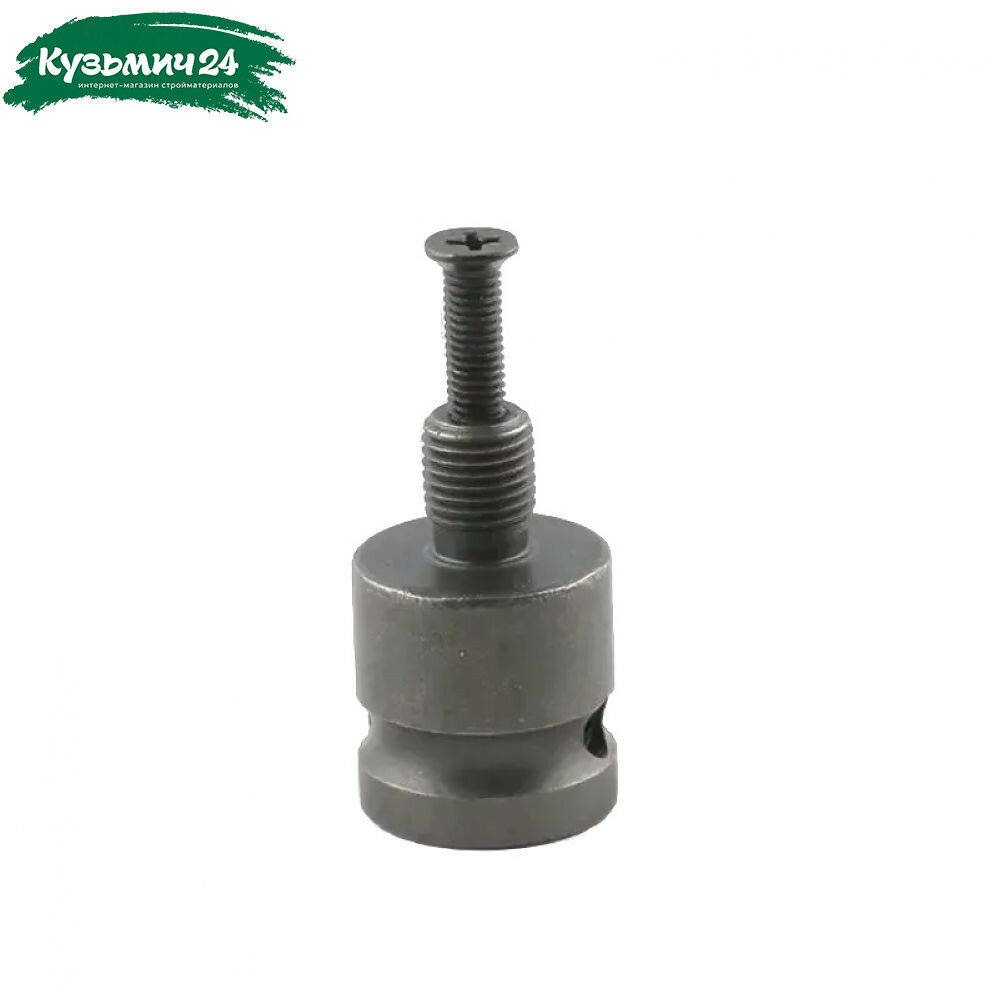 Адаптер с квадрата 1/2 под резьбу на патрон 1/2