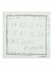 Шарф Maison Margiela Scribbled Numerical для девочек, бежевый/белый