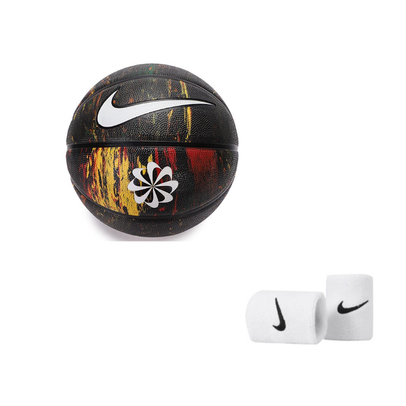 Баскетбольный мяч унисекс Nike DR5095-973 черный, размер 7