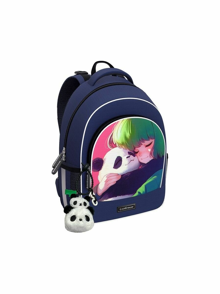 Рюкзак школьный Панда Хагс ЭргоЛайн мягкий эргоном. 300х390х220мм 17л Erich Krause