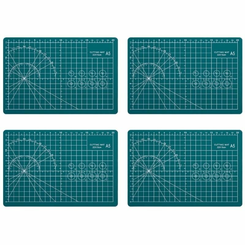 Многофункциональные коврики для резки с разметкой, Зеленый