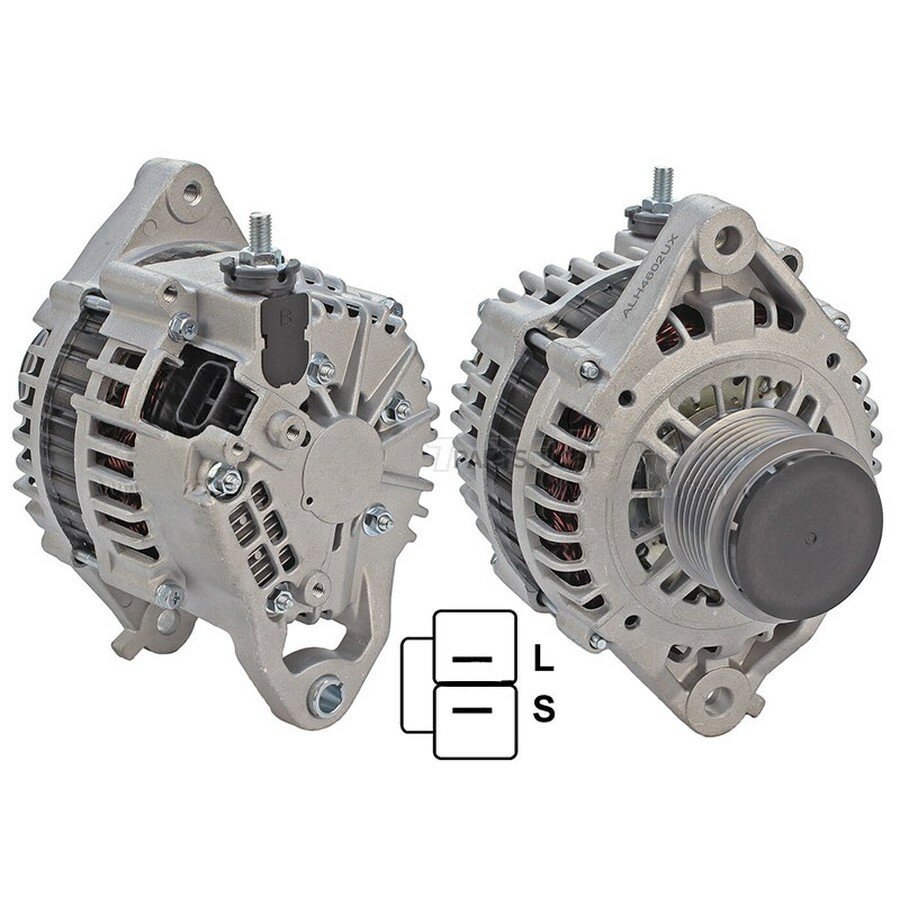 Генератор NISSAN PATROL 3.0D 00-06/TERRANO 2 3.0D ZD30 03-06 14V 90A от официального дистрибьютора, SAT, артикул ST23100VC100