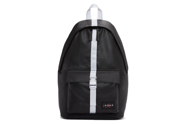 Рюкзак унисекс Jordan черный/белый, вместительный, для повседневного использования, стильный дизайн, удобные карманы