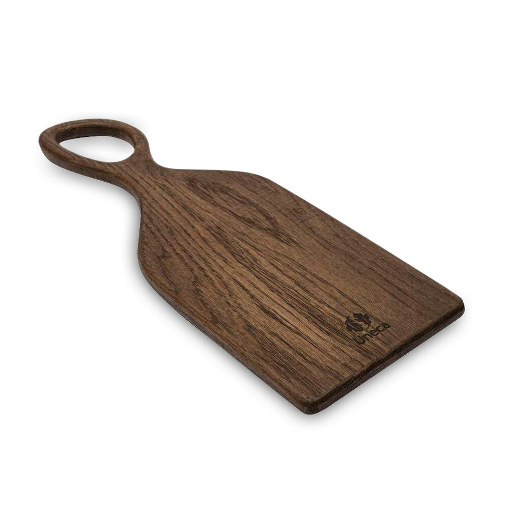 Доска разделочная с ручкой, 41 х 15 см, дуб, коричневый ДРБ-908/2