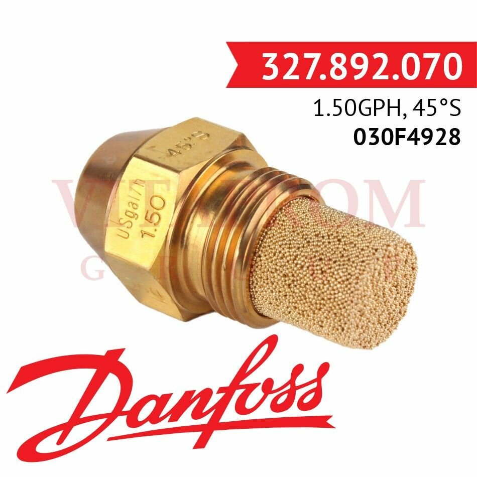 Форсунка Danfoss 1.50GPH, 45S, 030F4928 — фото 1