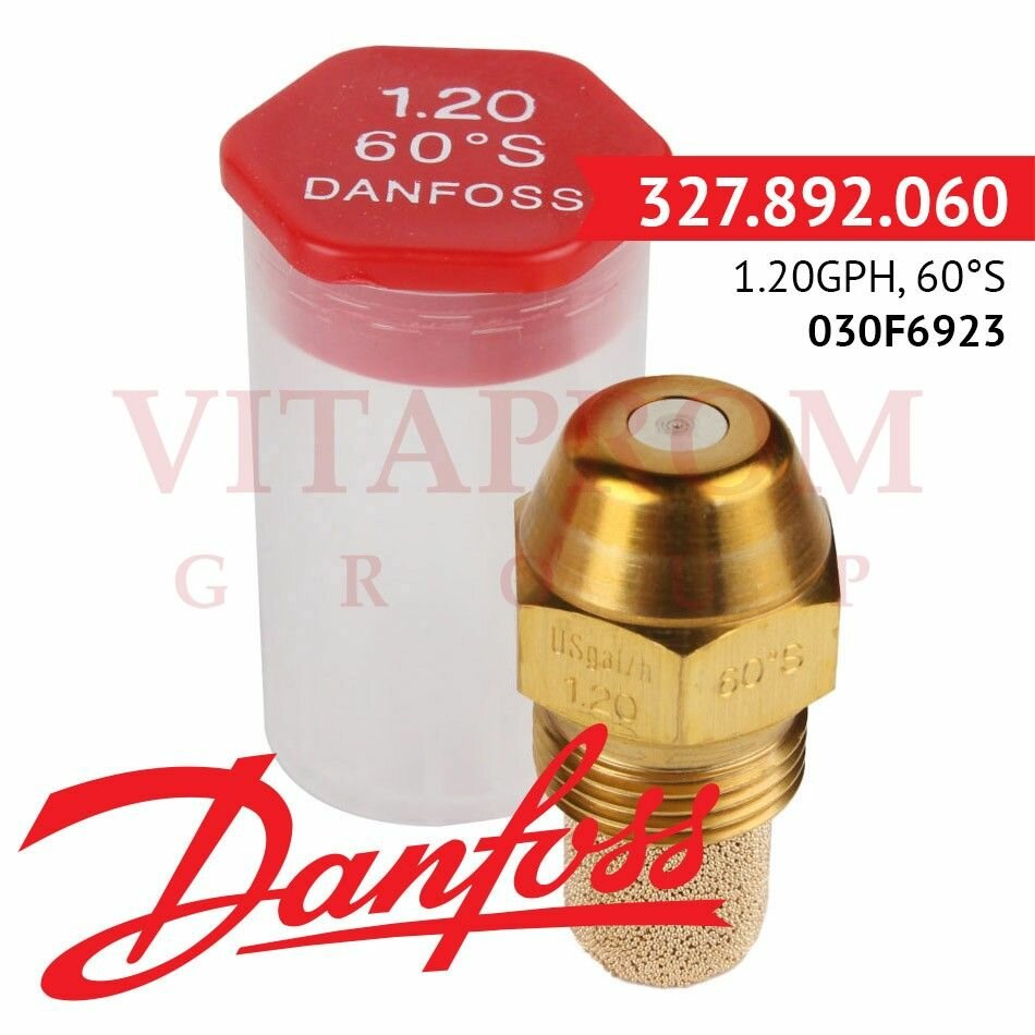 Форсунка Danfoss 1.20GPH, 60S, 030F6923
