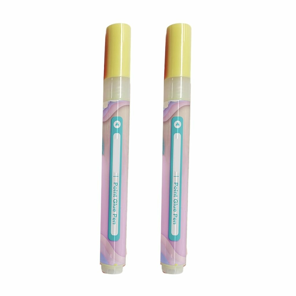 2x Склеивает быстросохнущие ручки в форме ручек-карандашей для студентов