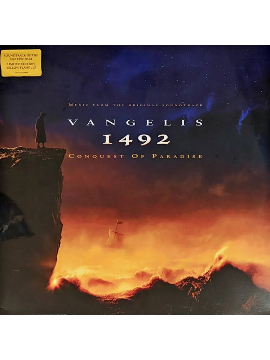 OST - 1492. Conquest Of Paradise(Vangelis) 2LP yellow
