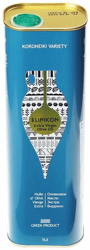 Масло оливковое нерафинированное Extra Virgin Olive Oil 1л
