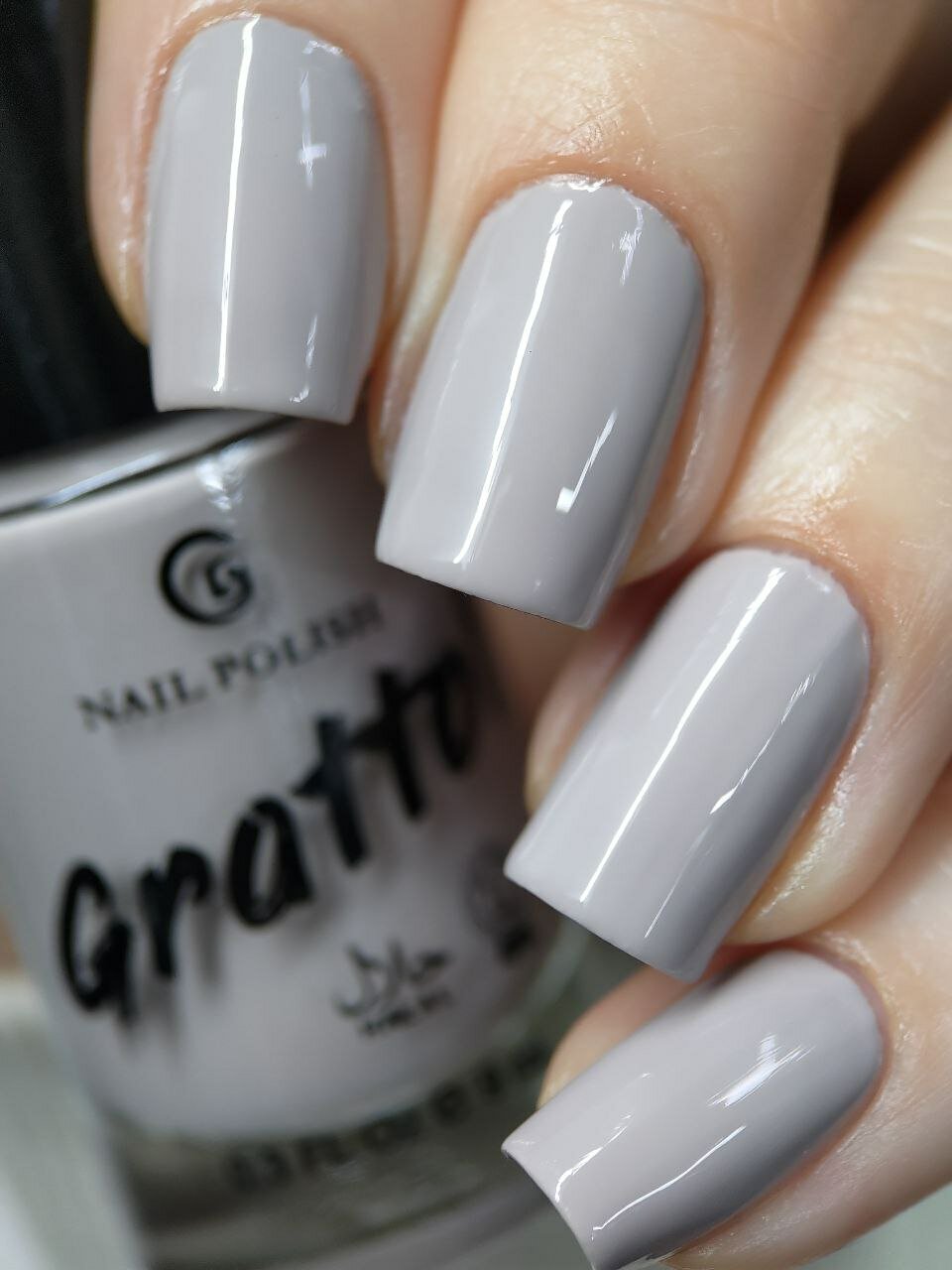 Лак для ногтей без лампы - Grattol Color Nail Polish Glasse, 9 мл