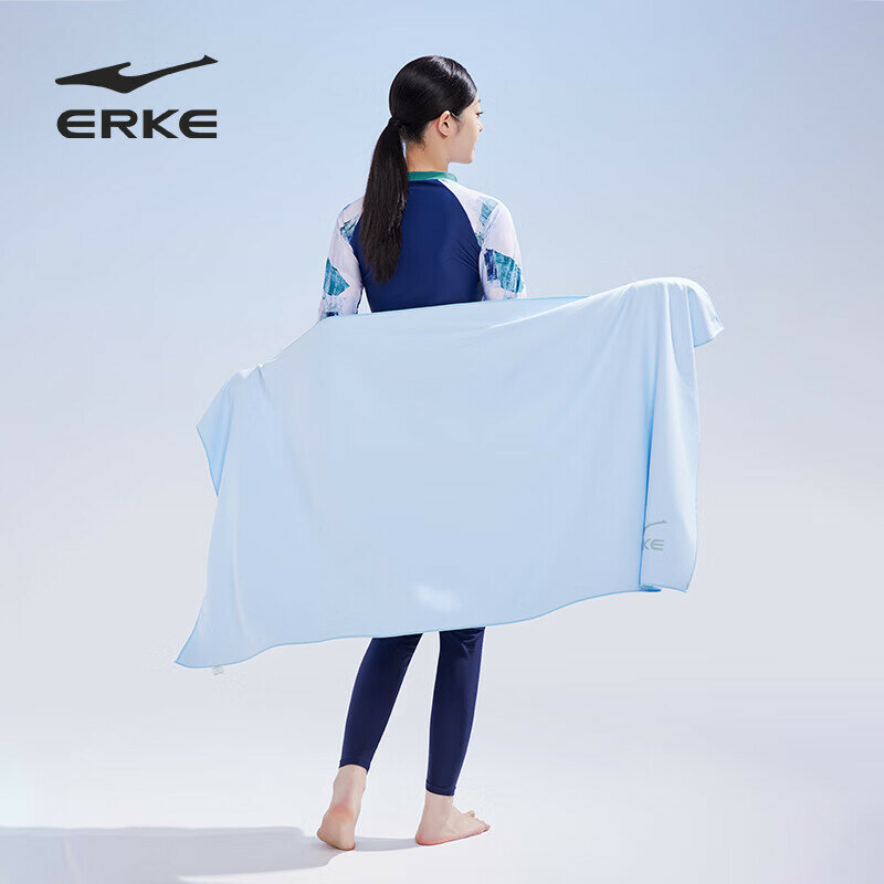 ERKE Quick-Drying Absorbent Bath Towel, Swimming Sports Beach Hot Spring Absorbent Towel, Quick-Drying Towel