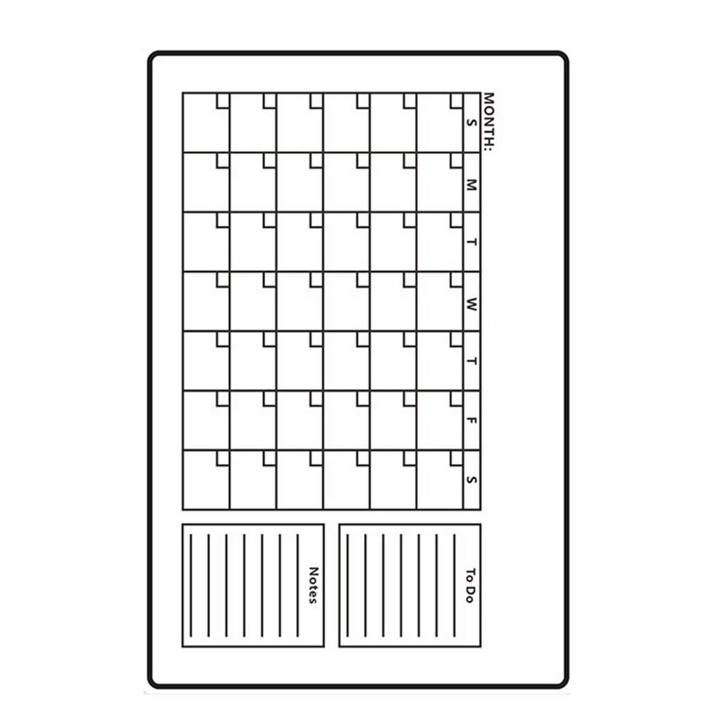Магнитный Календарь Еженедельный Ежемесячный Планировщик С Маркером Календарь На Магнитной Доске Для Использования На Кухне В Холодильнике Или Офисе