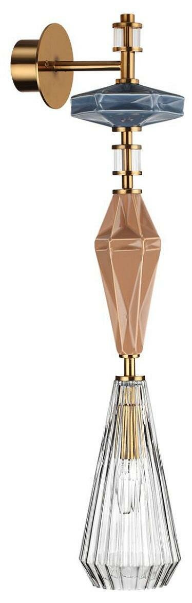 Бра Odeon Light Terra 5414/1WB На монтажной пластине Модерн, бежевый, накаливания