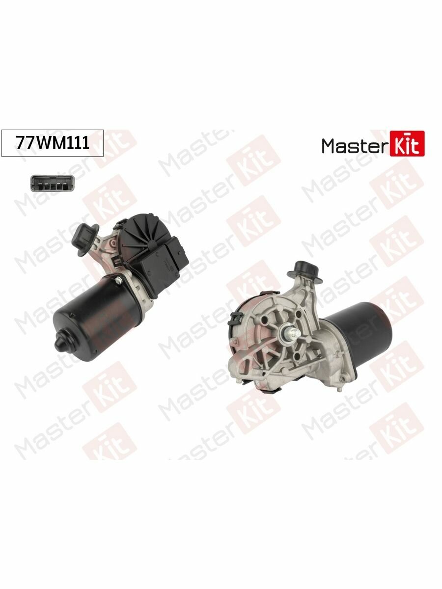 Мотор стеклоочистителя для а/м RENAULT Megane / Рено Меган, MASTERKIT 77WM111