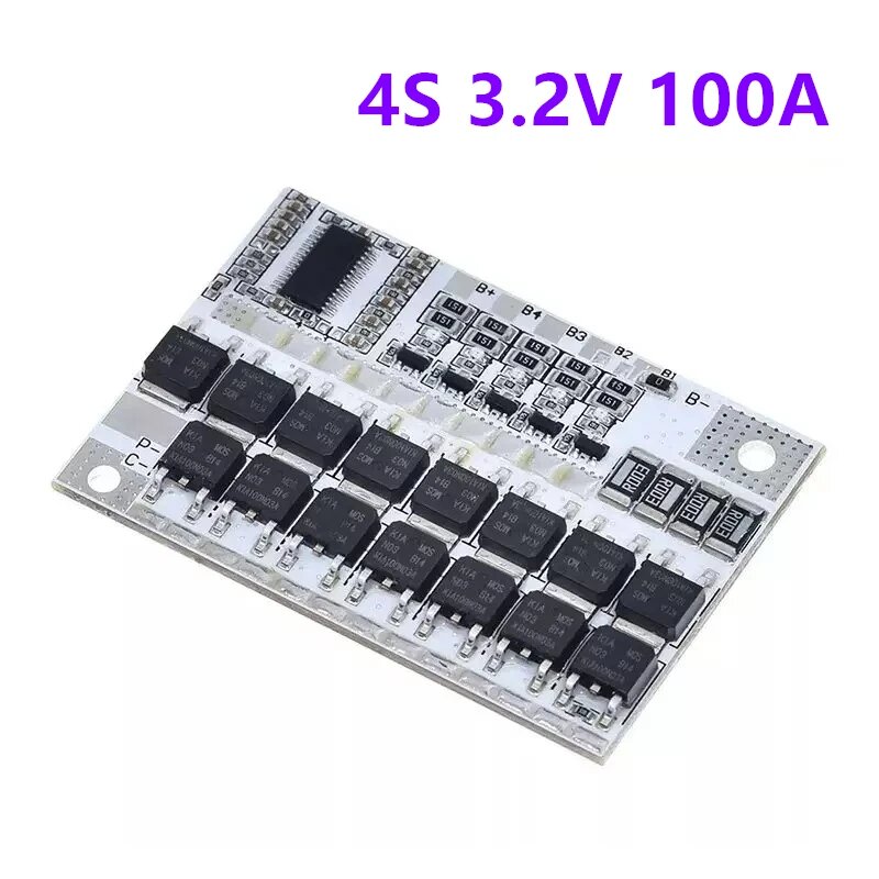 BMS 4S 3.2V 100A для аккумуляторов 18650