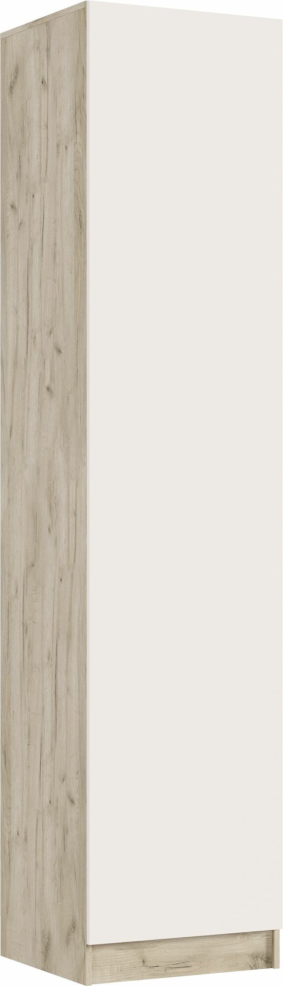 Шкаф-пенал Роджина 550х2400х520 (Кашемир/Дуб Крафт серый) МИФ