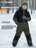 Комбинезон утеплённый Kronos Monty Overalls, размер 116, , зеленый