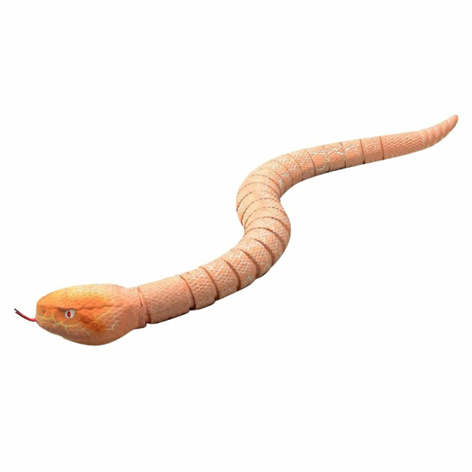 Радиоуправляемая игрушка-змея, выдвижной язык, качающийся хвост, скользящее движение, USB-перезаряжаемая страшная игрушка-змея