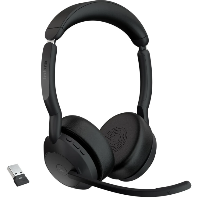 Jabra 25599-999-999 Гарнитура беспроводная/ Jabra Evolve2 55, Link380a MS Stereo