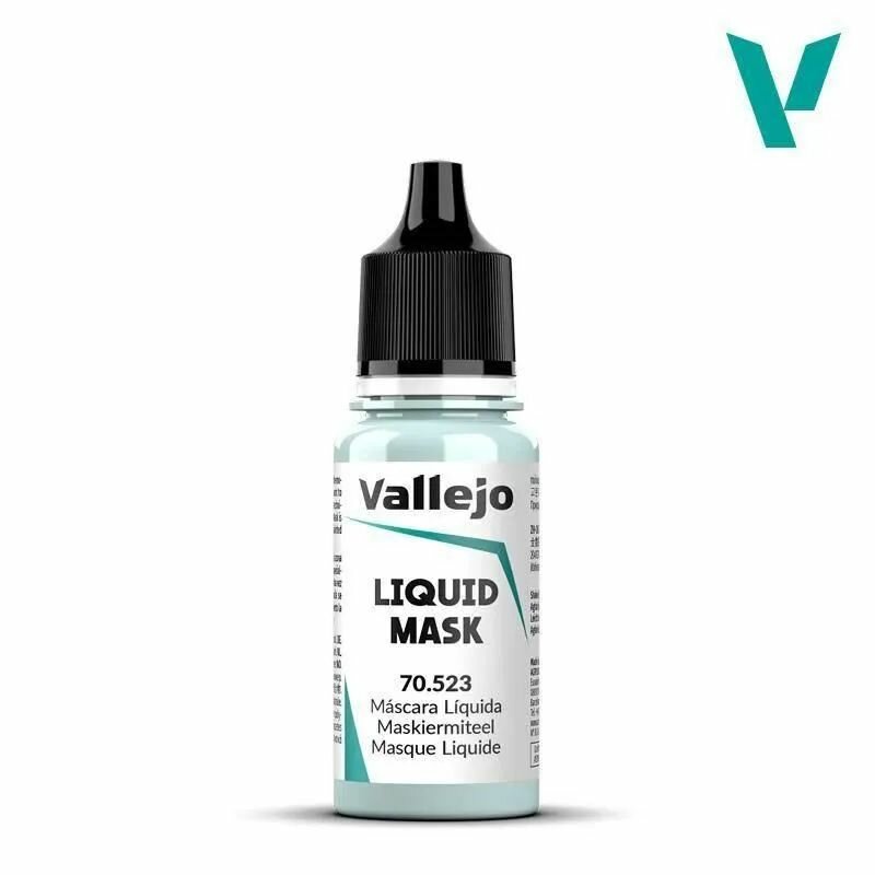Vallejo Liquid Mask Маскировочная жидкость, 17 мл, AV 70523. DM