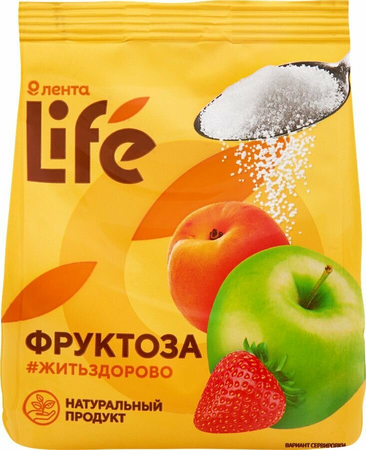 Фруктоза лента LIFE, 250г x 3 упаковки