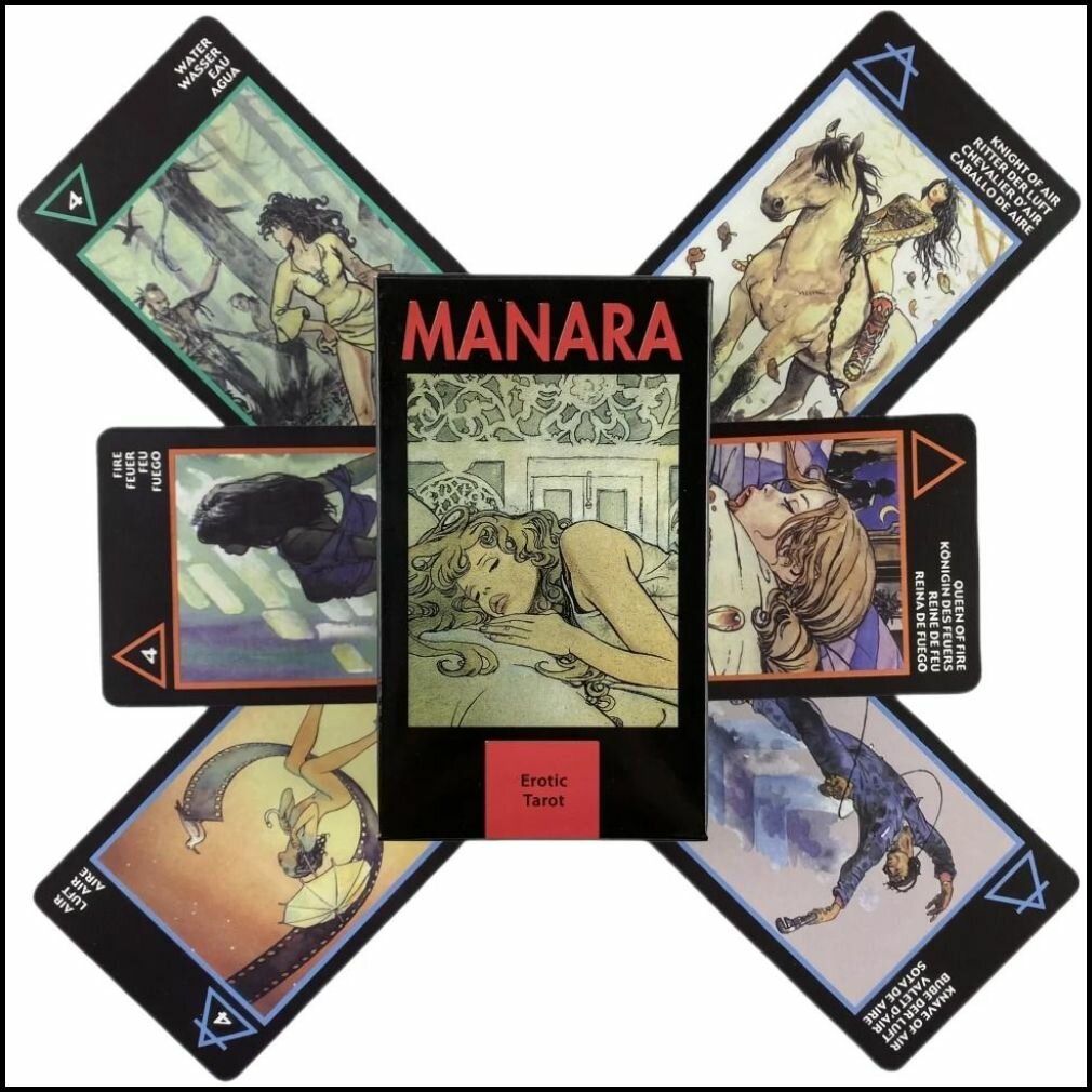 Карты Таро Манара/Manara Tarot, Гадальные карты